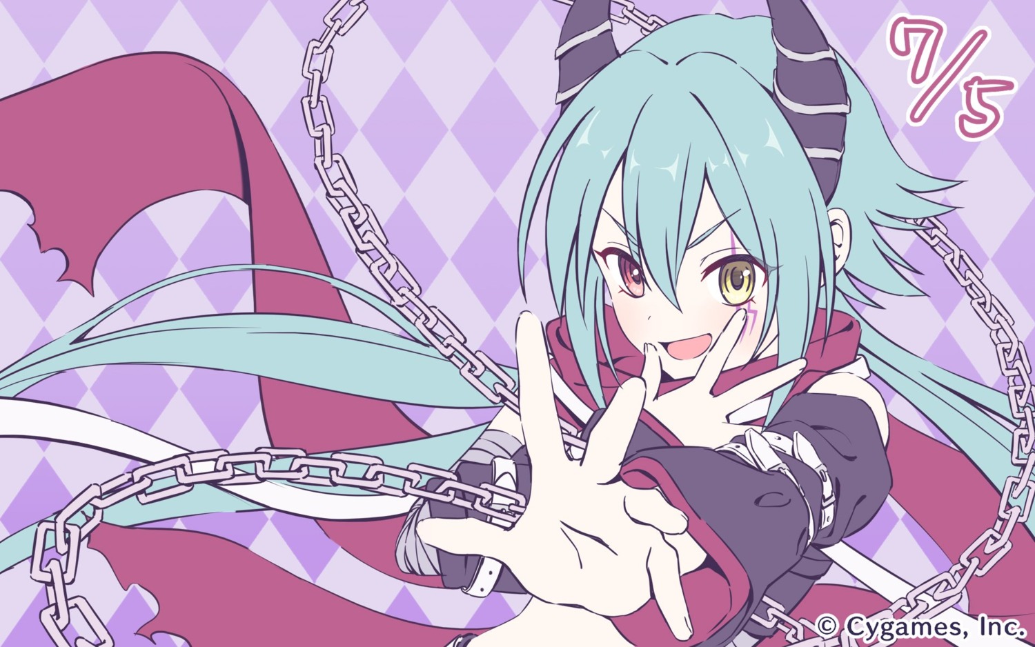 cygames princess connect princess connect! re:dive hiiragi anna horns ...