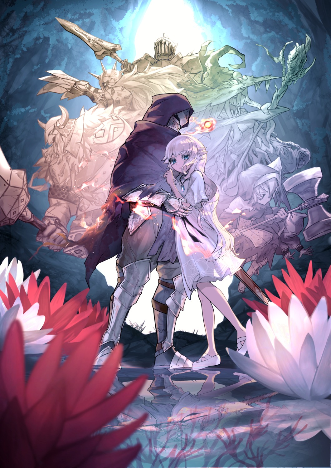 kanadome (pixiv66584479) ender lilies quietus of the knights dark witch ...