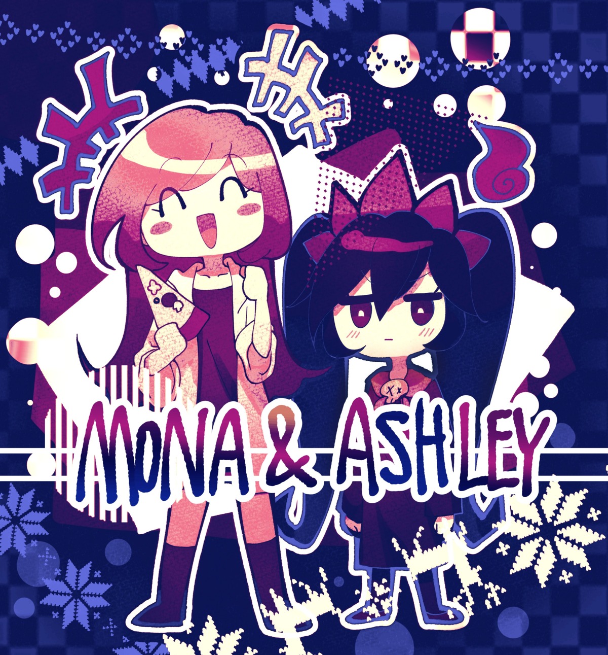offbeatrh warioware ashley (warioware) mona (warioware) chibi | #752932 ...