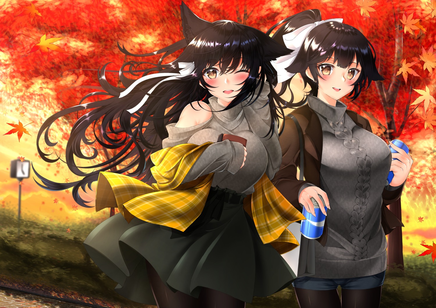 aruto (shake onigiri) azur lane atago (azur lane) takao (azur lane ...