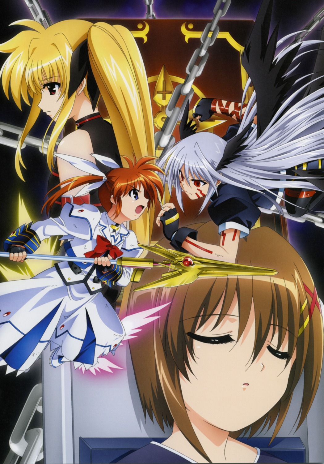 okuda yasuhiro mahou shoujo lyrical nanoha mahou shoujo lyrical nanoha ...