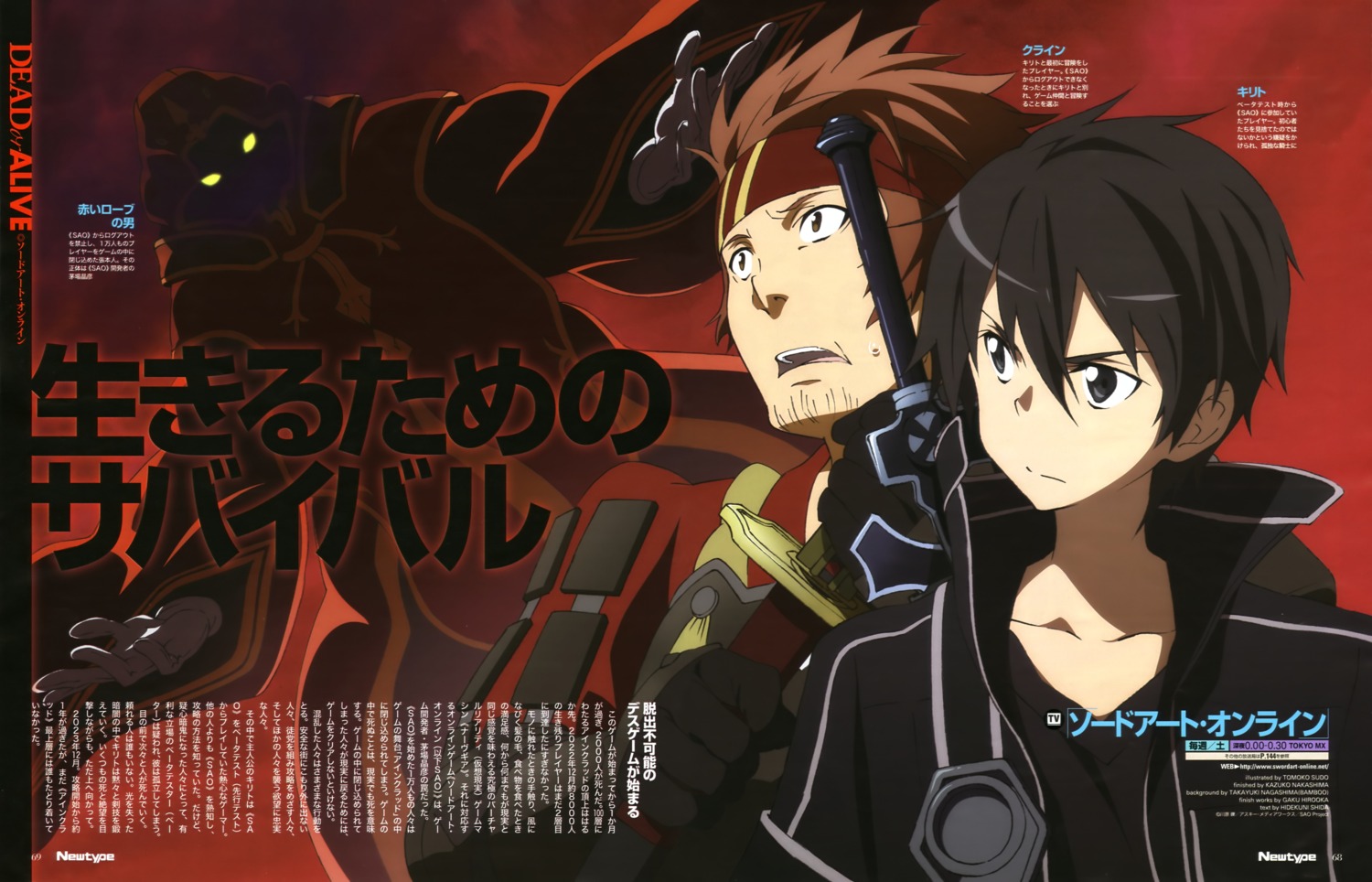 sudou tomoko sword art online kayaba akihiko kirito klein (sword art ...