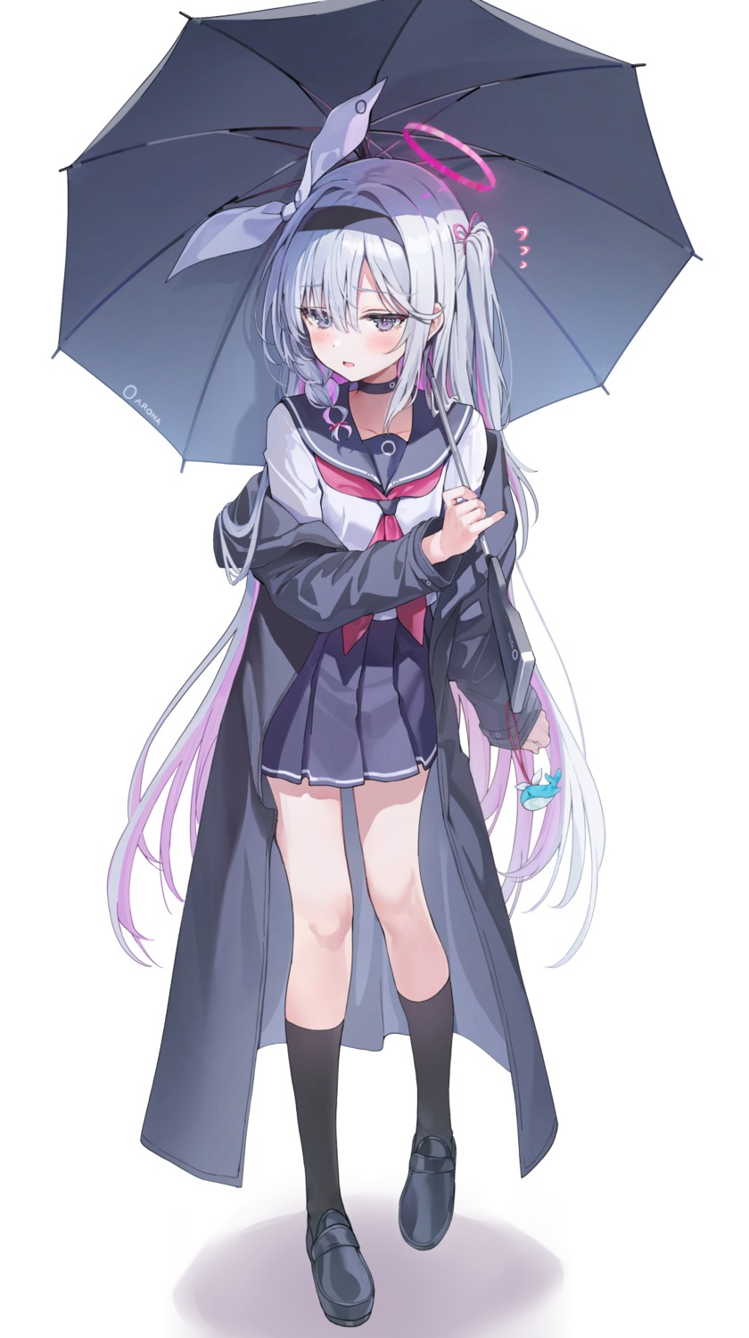 huwari blue archive arona (blue archive) plana (blue archive) gun halo ...