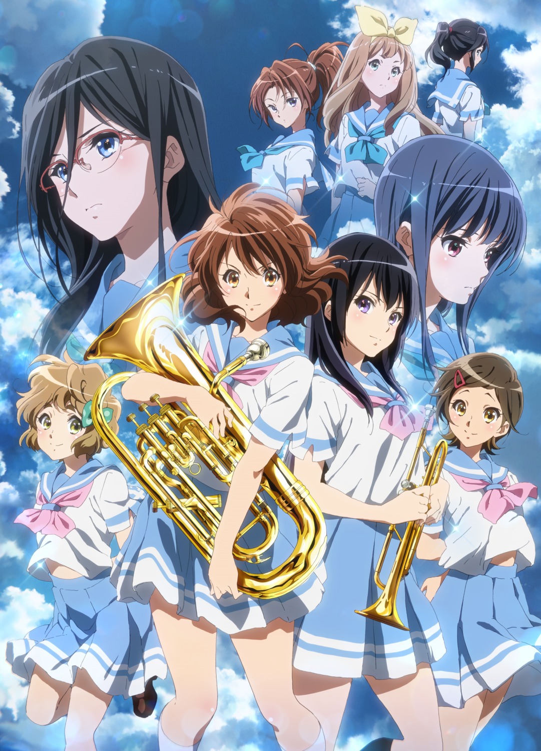 ikeda shouko hibike! euphonium kasaki nozomi katou hazuki (hibike ...