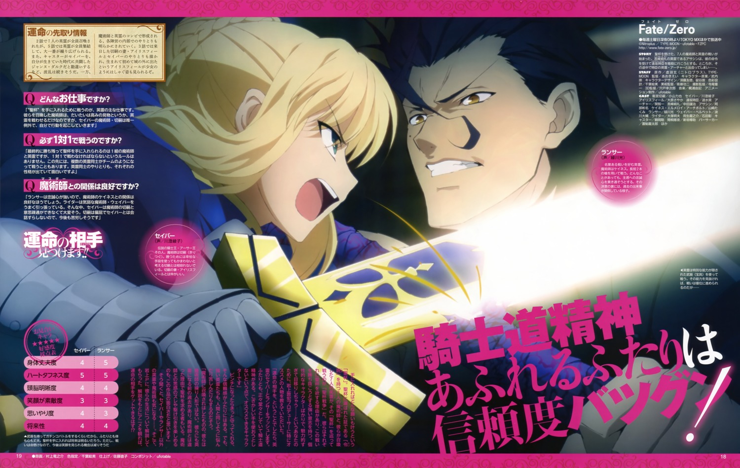 murakami ryuunosuke fate/stay night fate/zero artoria pendragon (fate ...