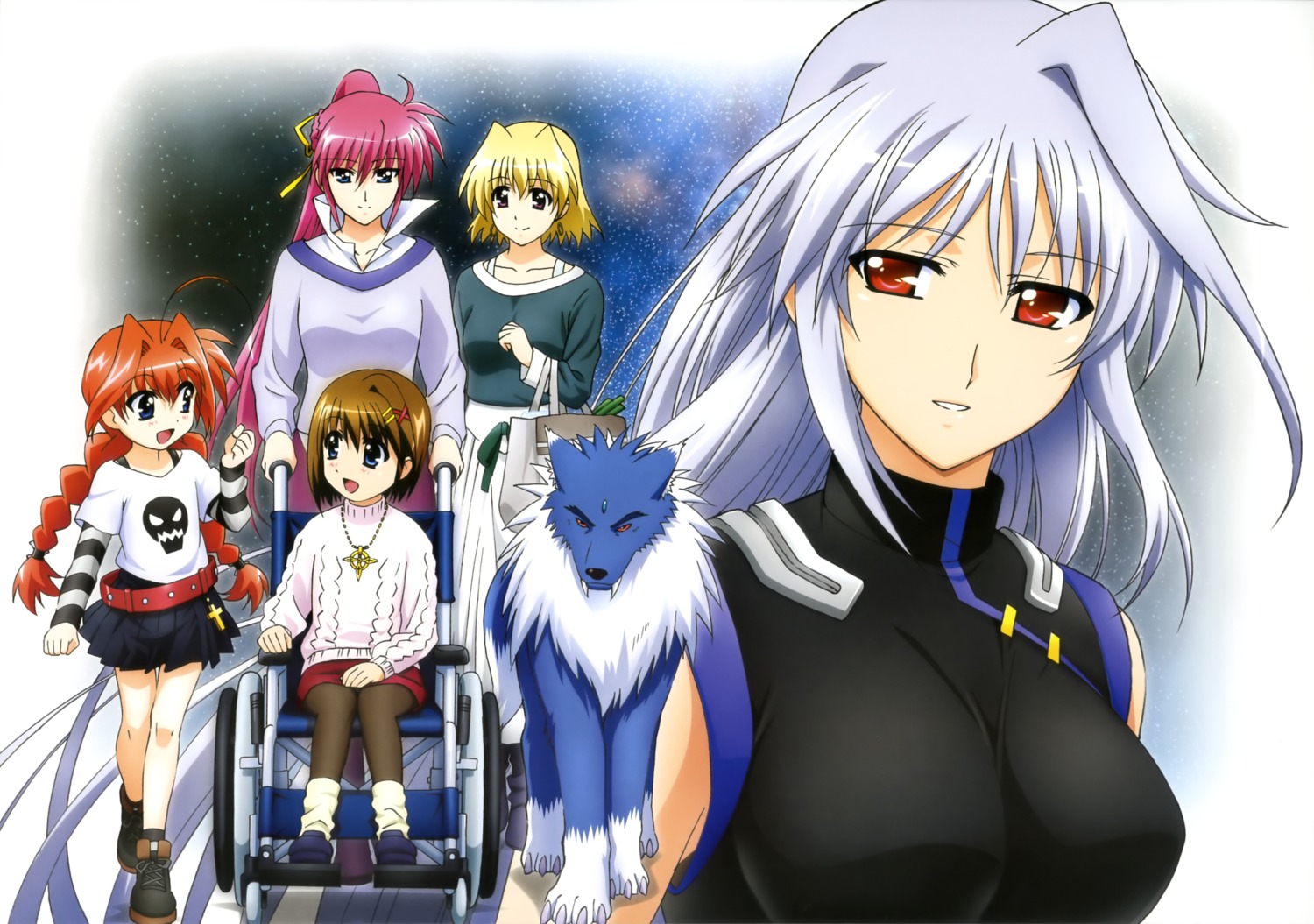okuda yasuhiro mahou shoujo lyrical nanoha mahou shoujo lyrical nanoha ...