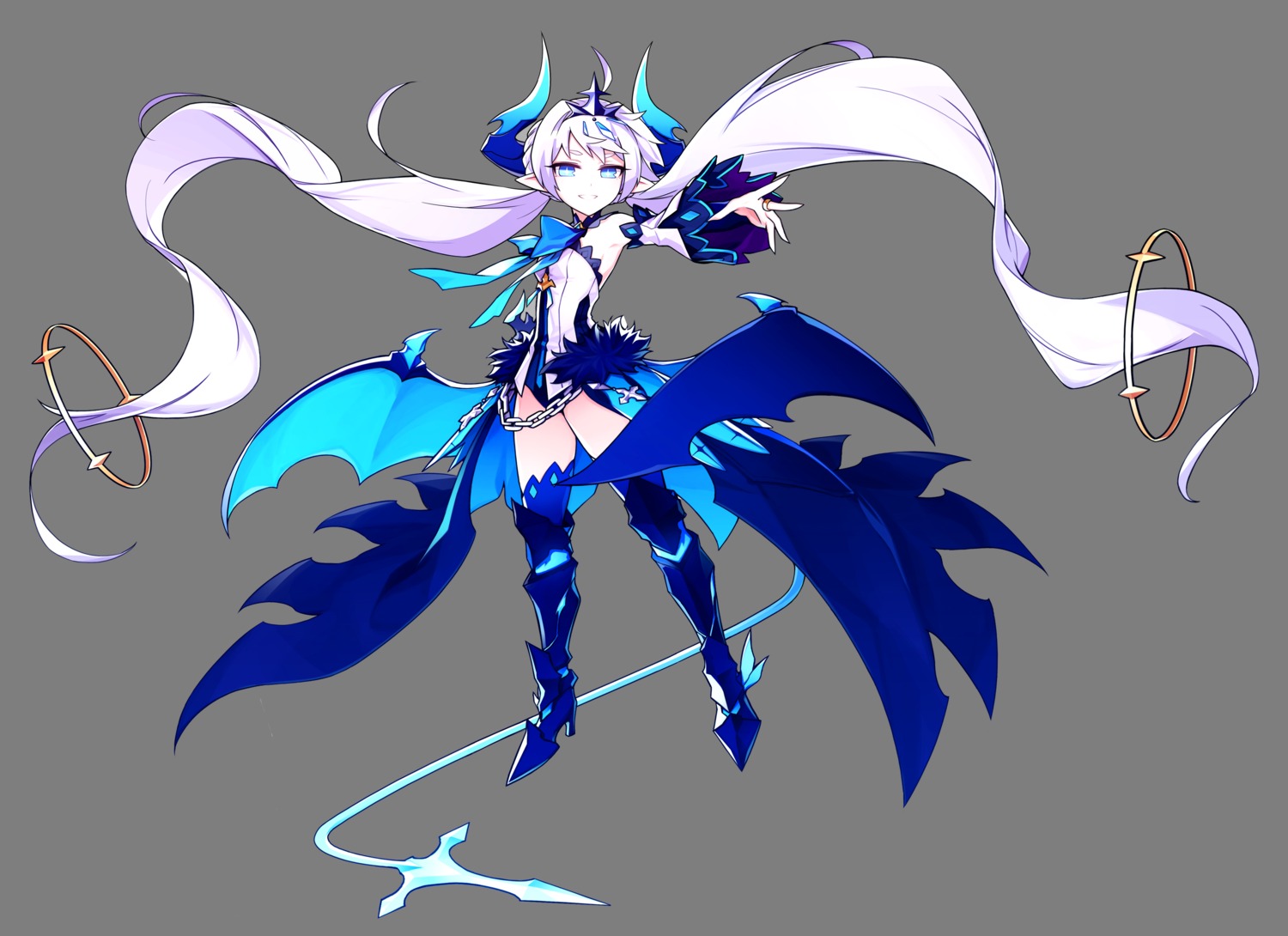 hwansang elsword lu (elsword) armor heels thighhighs transparent png ...