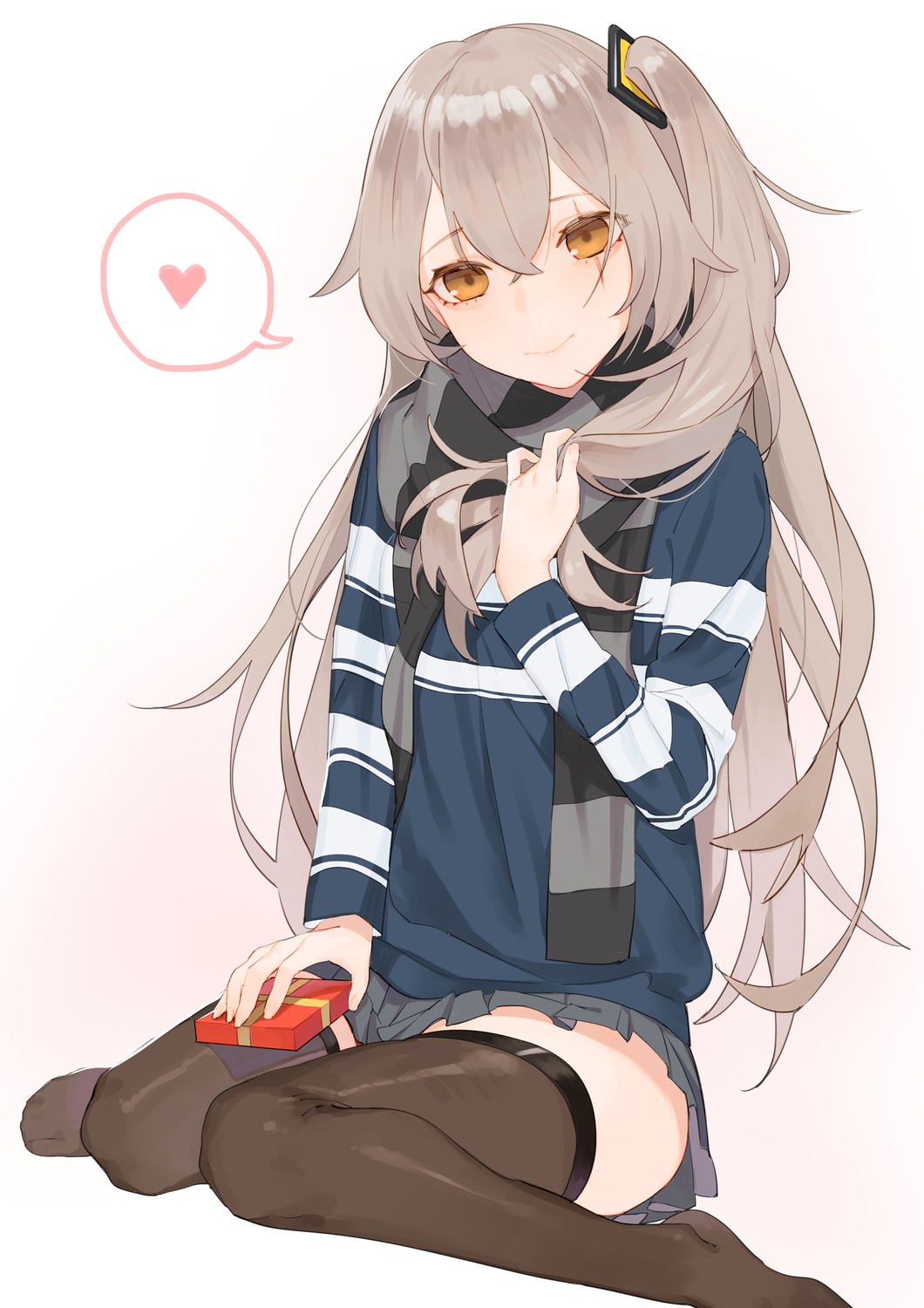 juz girls frontline ump45 (girls frontline) seifuku skirt lift ...