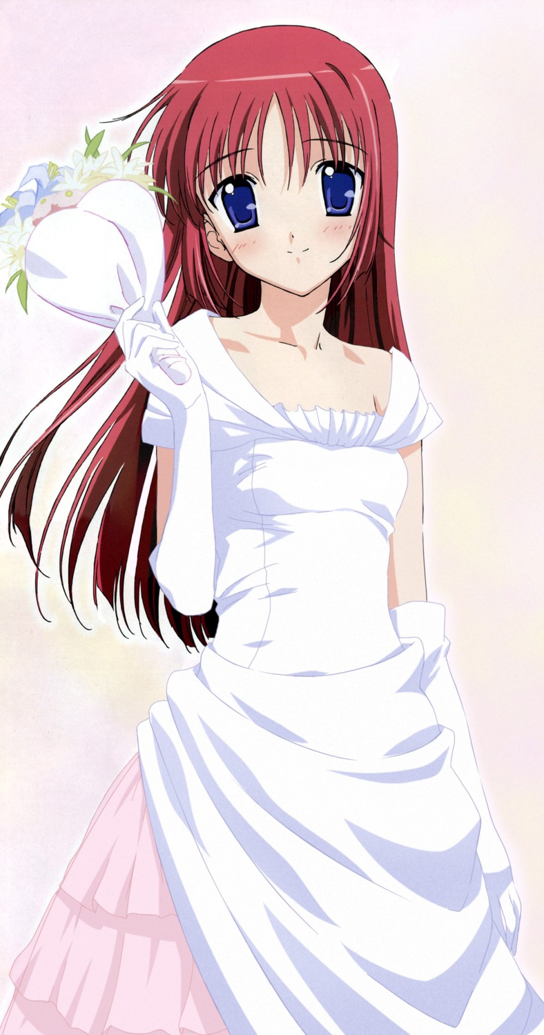 da capo da capo (series) shirakawa kotori dress wedding dress | #4301 ...