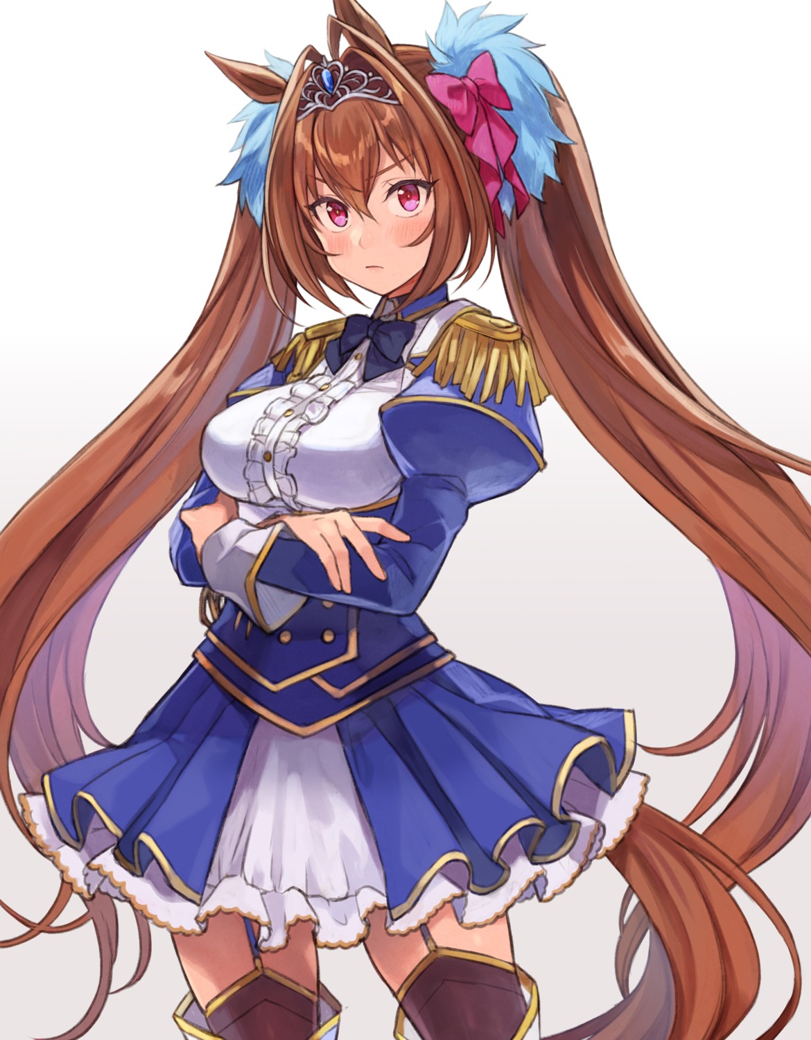 uma musume pretty derby daiwa scarlet (umamusume) animal ears stockings ...