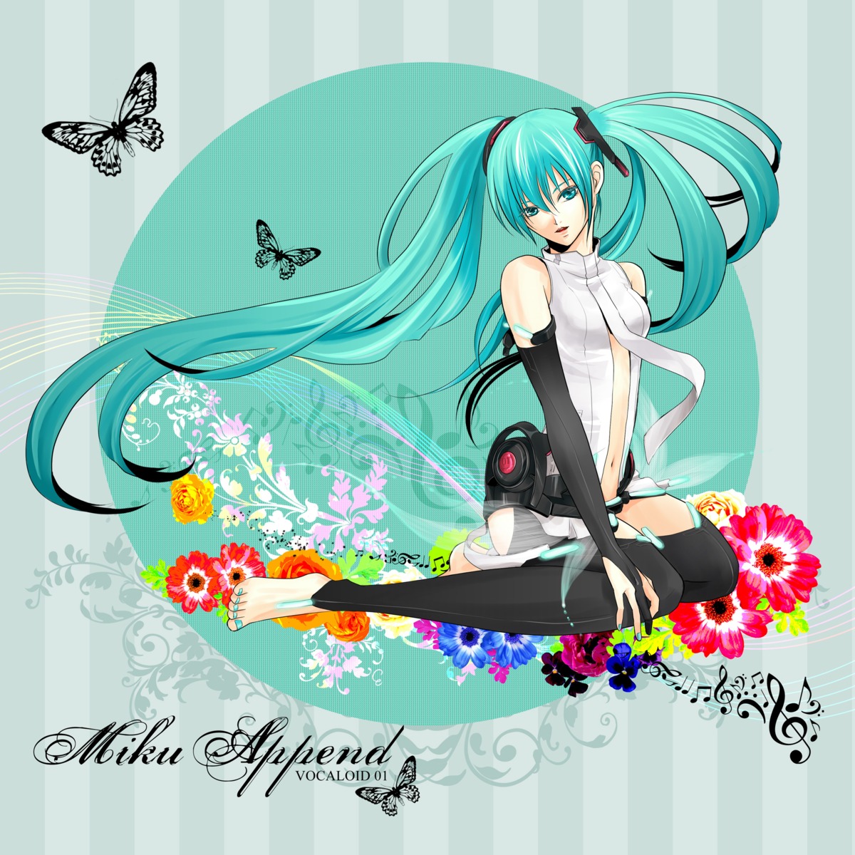 hazuki (pixiv499163) vocaloid vocaloid append hatsune miku miku append ...