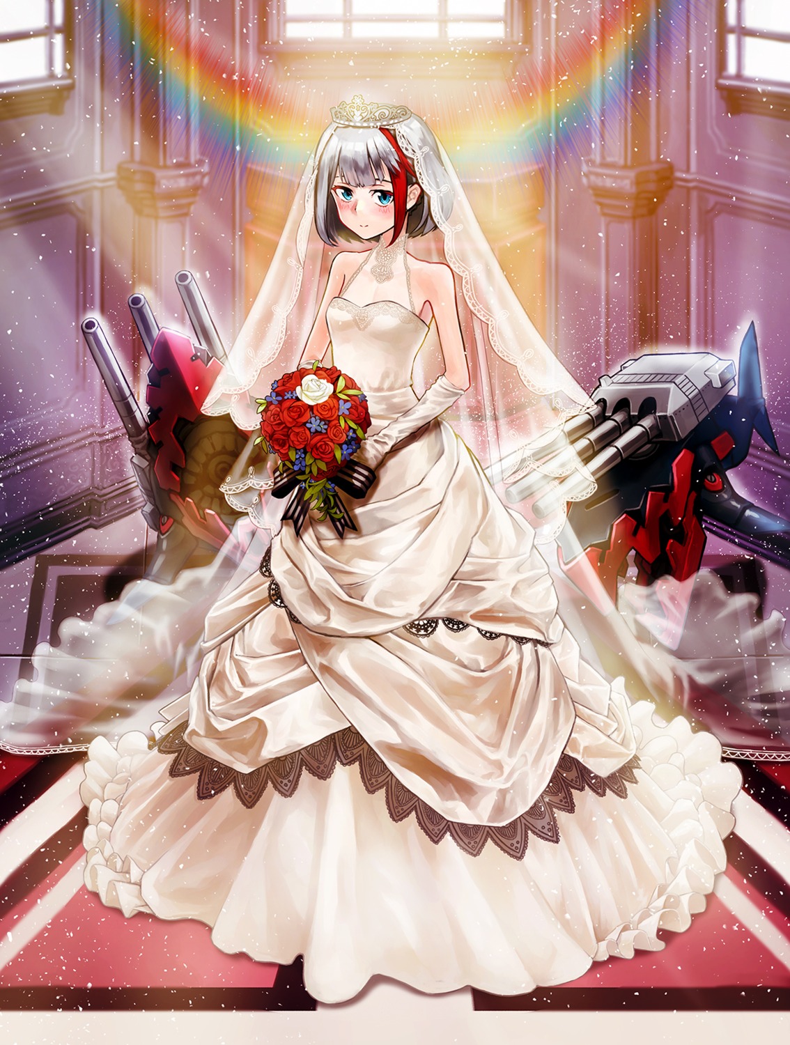 neko61 azur lane admiral graf spee (azur lane) dress wedding dress ...
