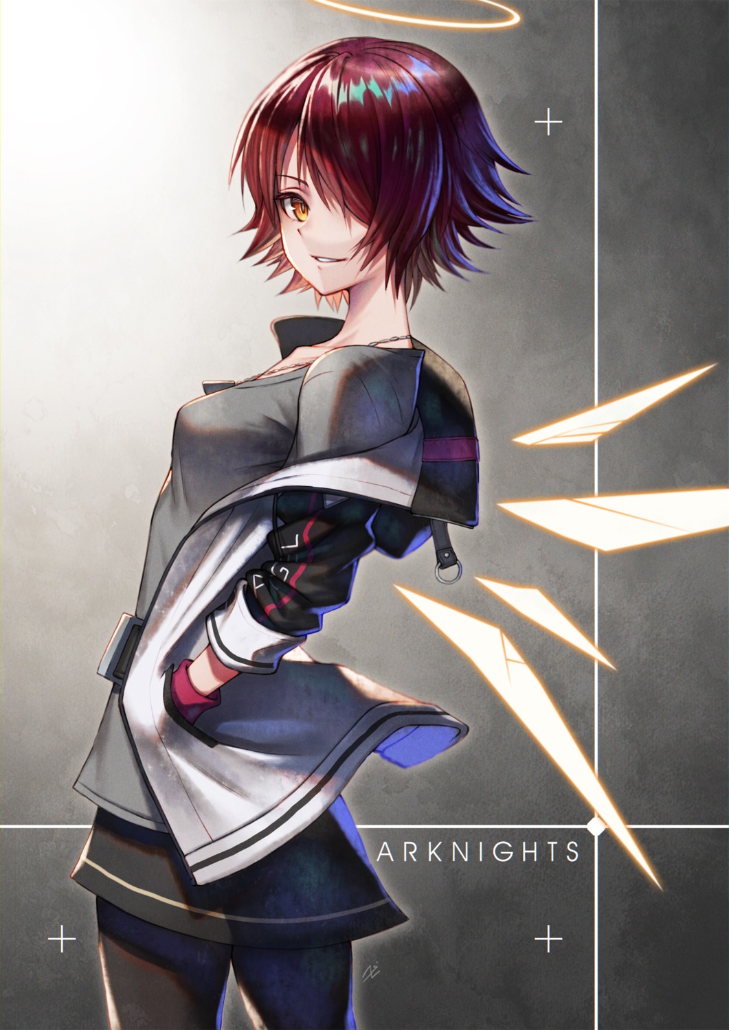 sho (sumika) arknights angel pantyhose wings | #594925 | yande.re