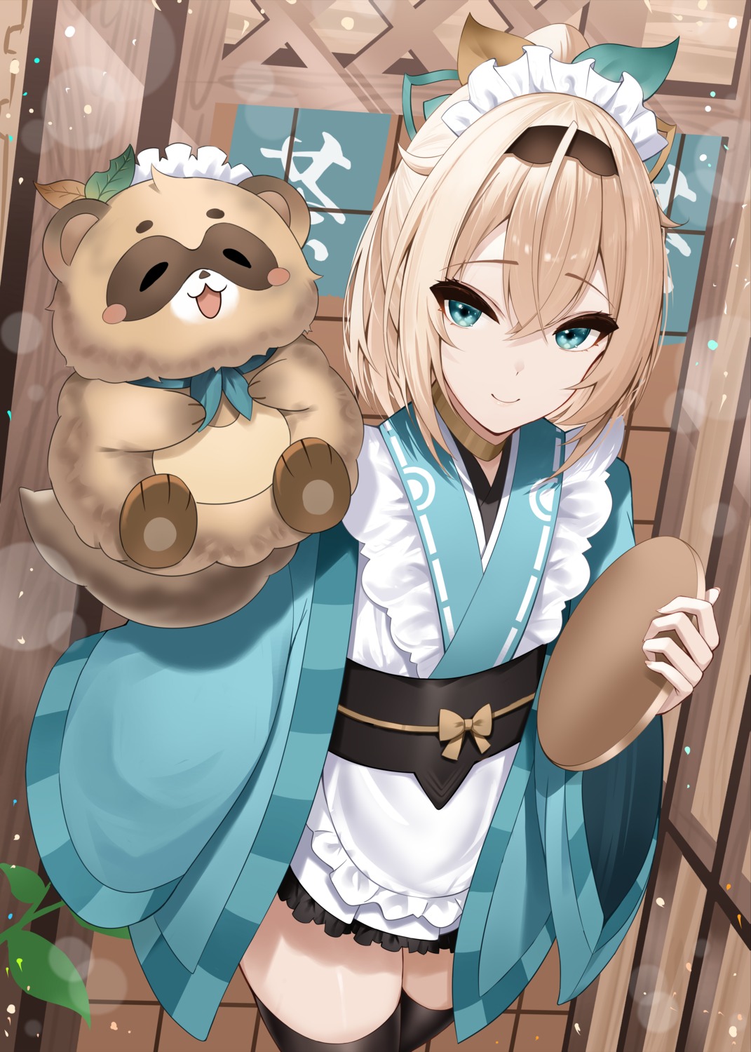 roina (effj7473) hololive kazama iroha pokobee animal ears maid ...