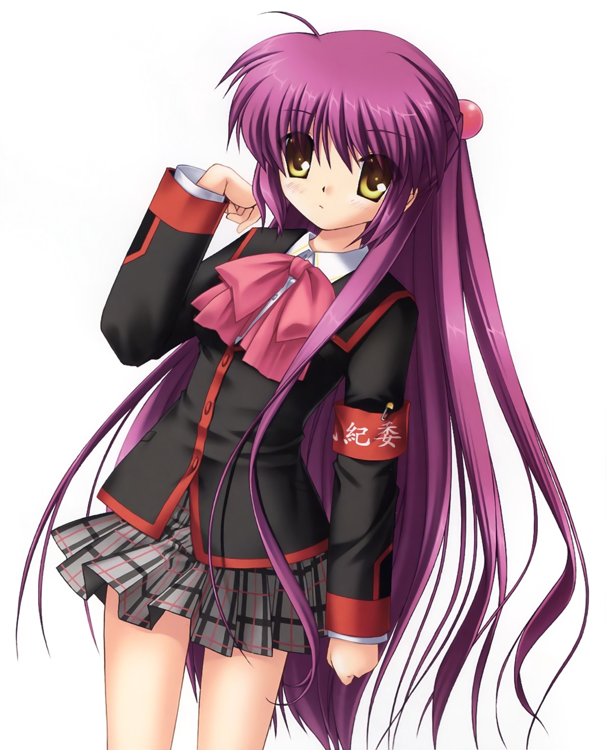 key hinoue itaru little busters! futaki kanata seifuku | #851438 | yande.re