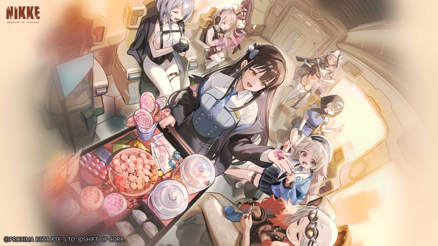 goddess of victory: nikke brid diesel (nikke) julia (nikke) nero (nikke ...