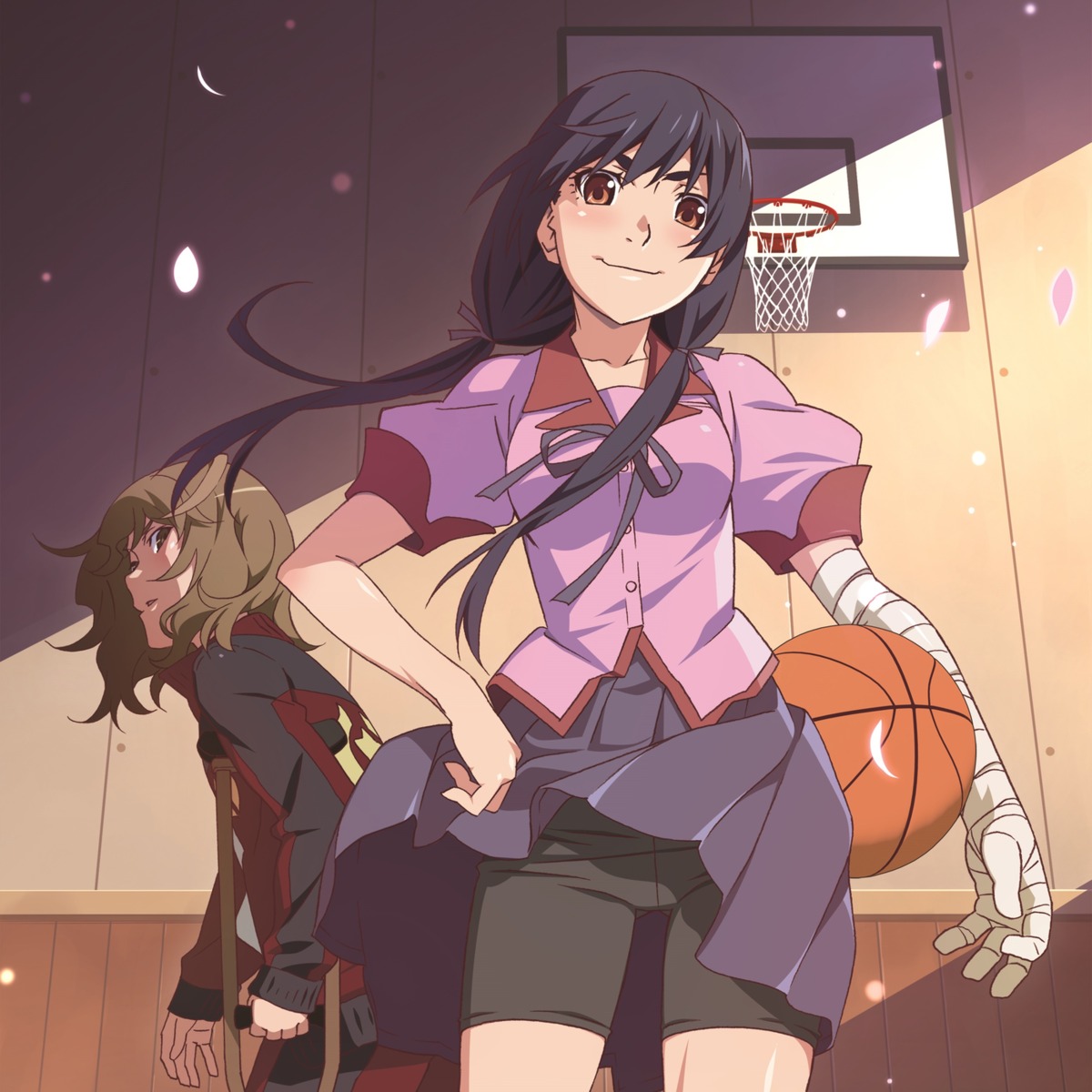 bakemonogatari monogatari (series) kanbaru suruga numachi rouka ...