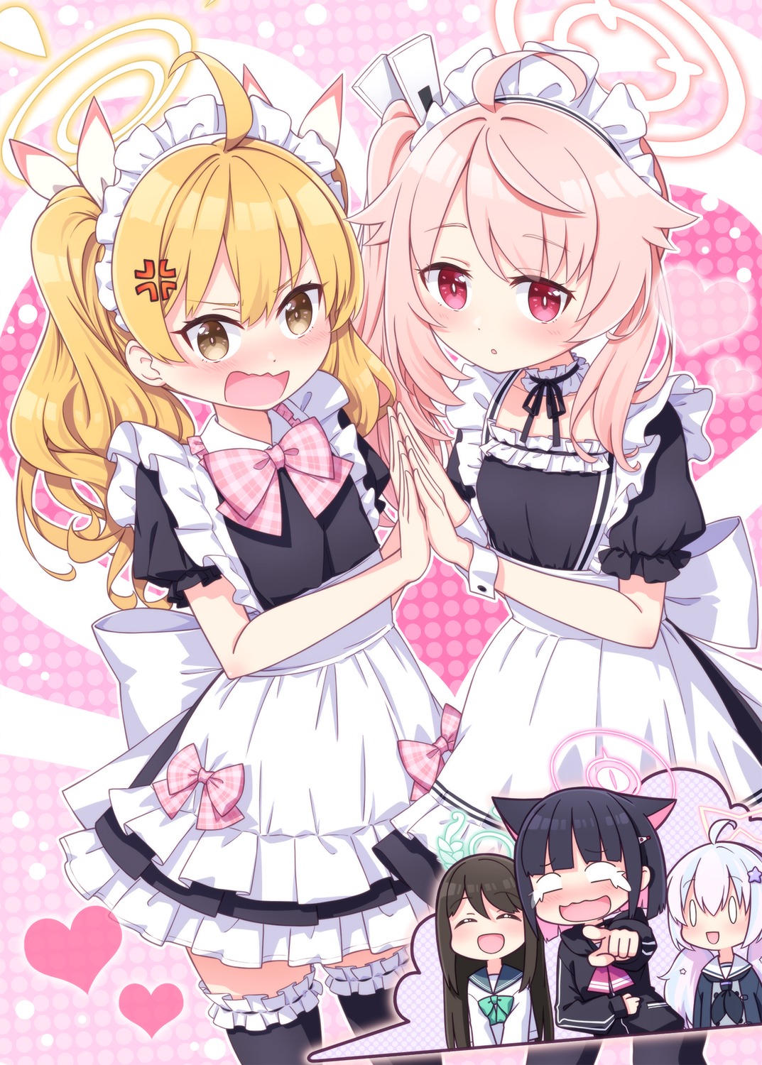 sansei rain blue archive ibaragi yoshimi kurimura airi kyouyama kazusa ...