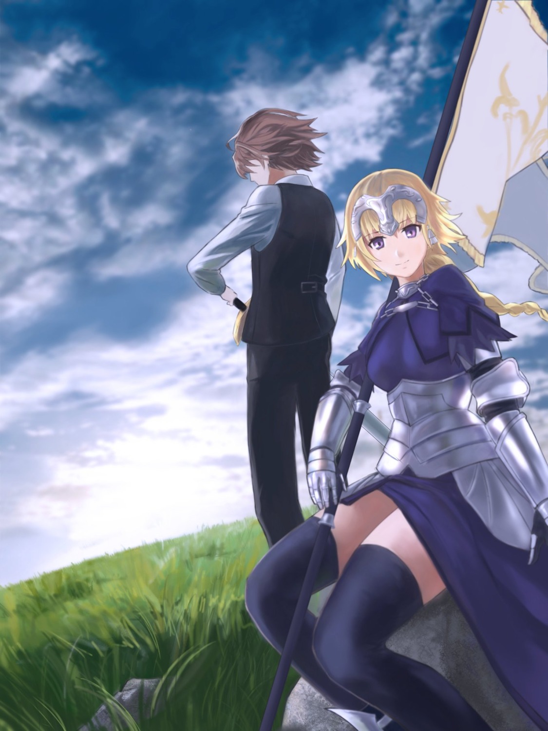 baku (artist) fate/apocrypha fate/stay night jeanne d'arc jeanne d'arc ...