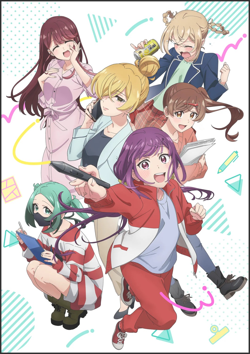 egao no taenai shokuba desu. futami nana hazama mizuki kakunodate touko ...