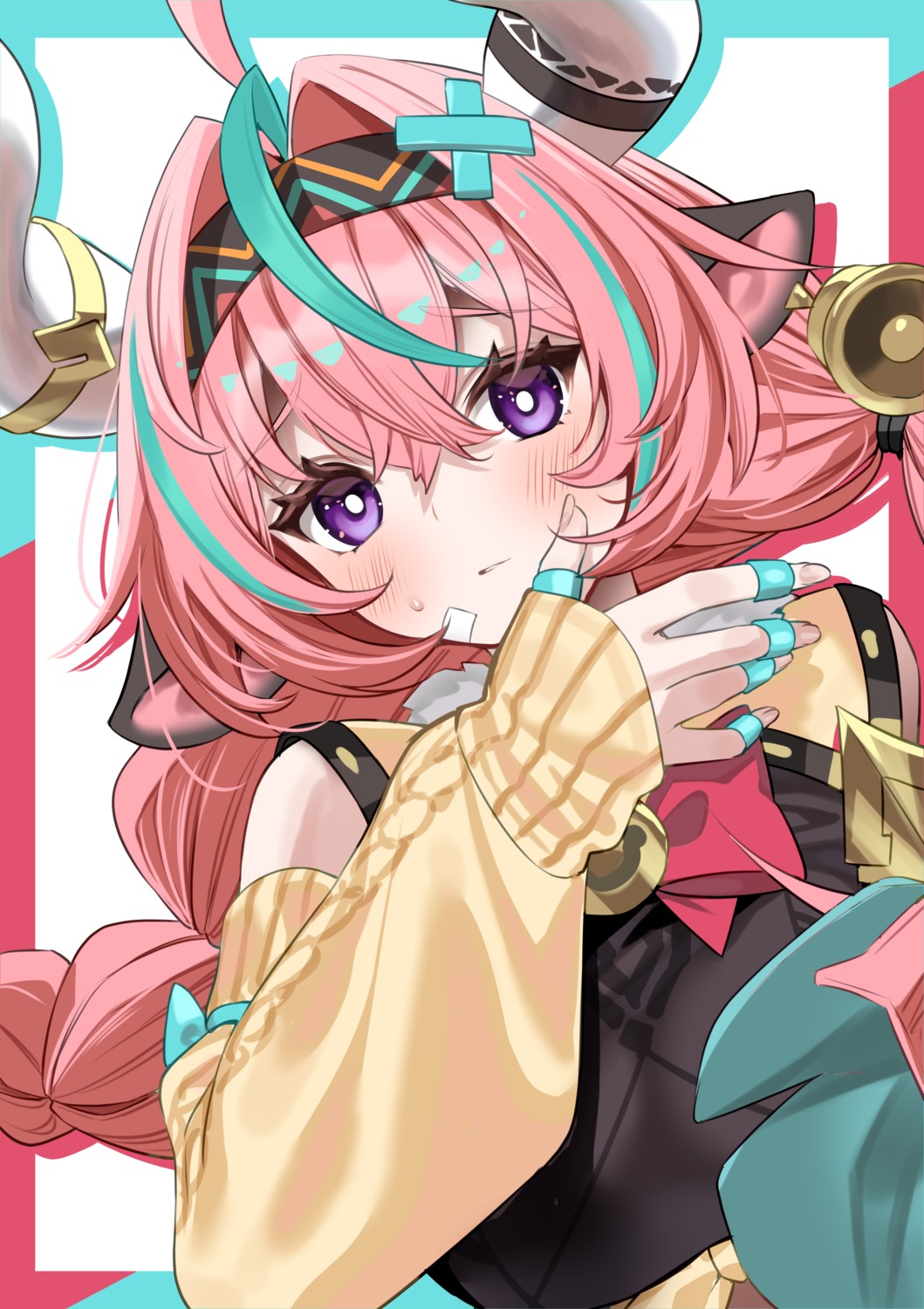 haiba genshin impact varesa animal ears horns sweater | #1243140 | yande.re