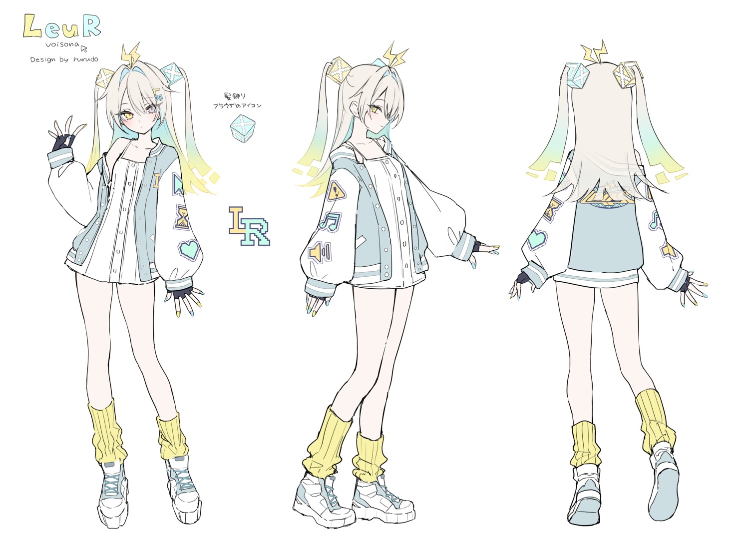 rurudo leur (voisona) character design heterochromia | #1223322 | yande.re