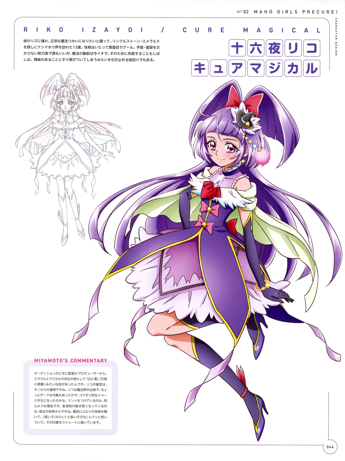 miyamoto emiko mahoutsukai precure! precure izayoi riko heels line art ...