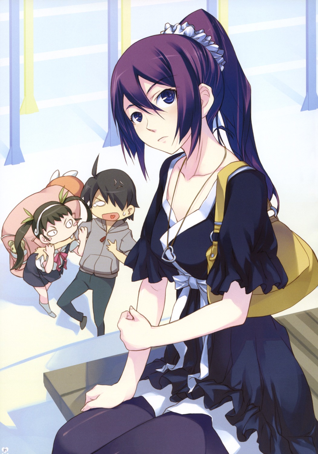 airamatnas zama masaaki bakemonogatari araragi koyomi hachikuji mayoi ...