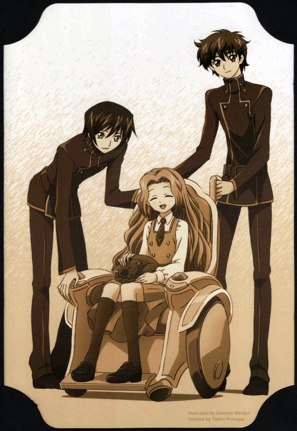 mataga daisuke code geass arthur (code geass) kururugi suzaku lelouch ...