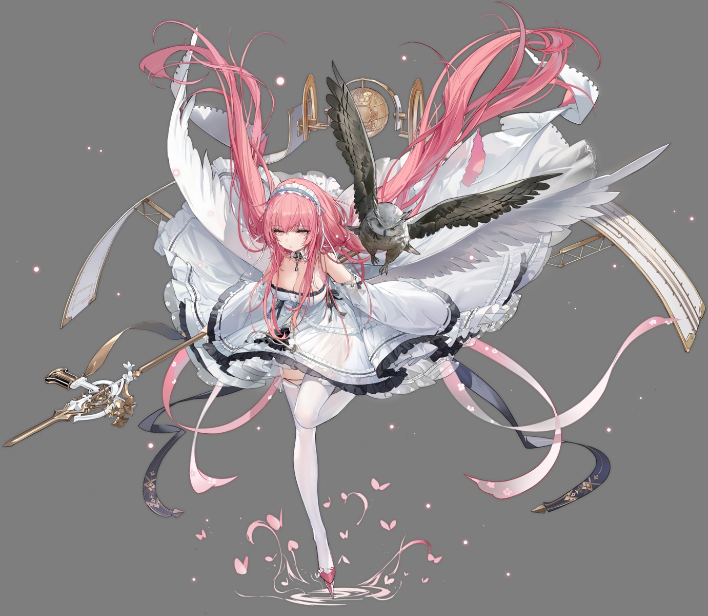 kincora azur lane perseus (azur lane) dress no bra see through skirt ...