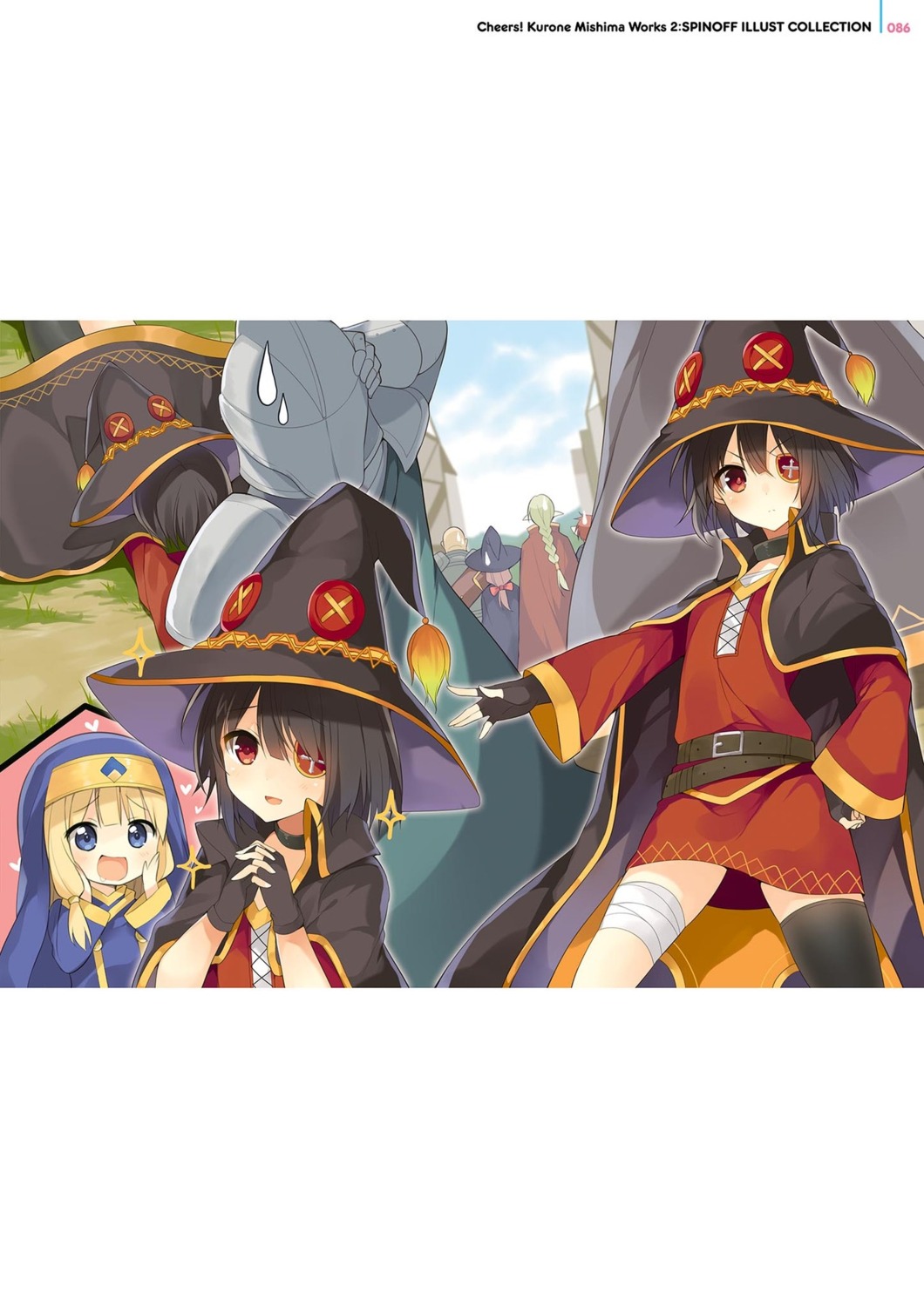 mishima kurone kono subarashii sekai ni shukufuku wo! megumin armor ...