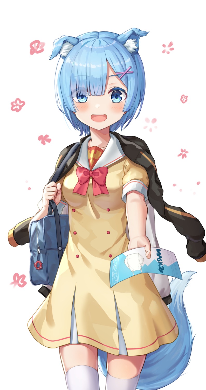 happycloud re zero kara hajimeru isekai seikatsu rem (re zero) animal ...