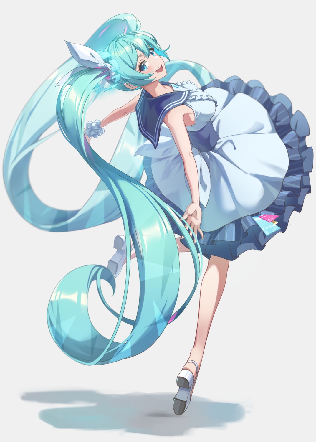 vocaloid hatsune miku dress heels tagme | #992008 | yande.re
