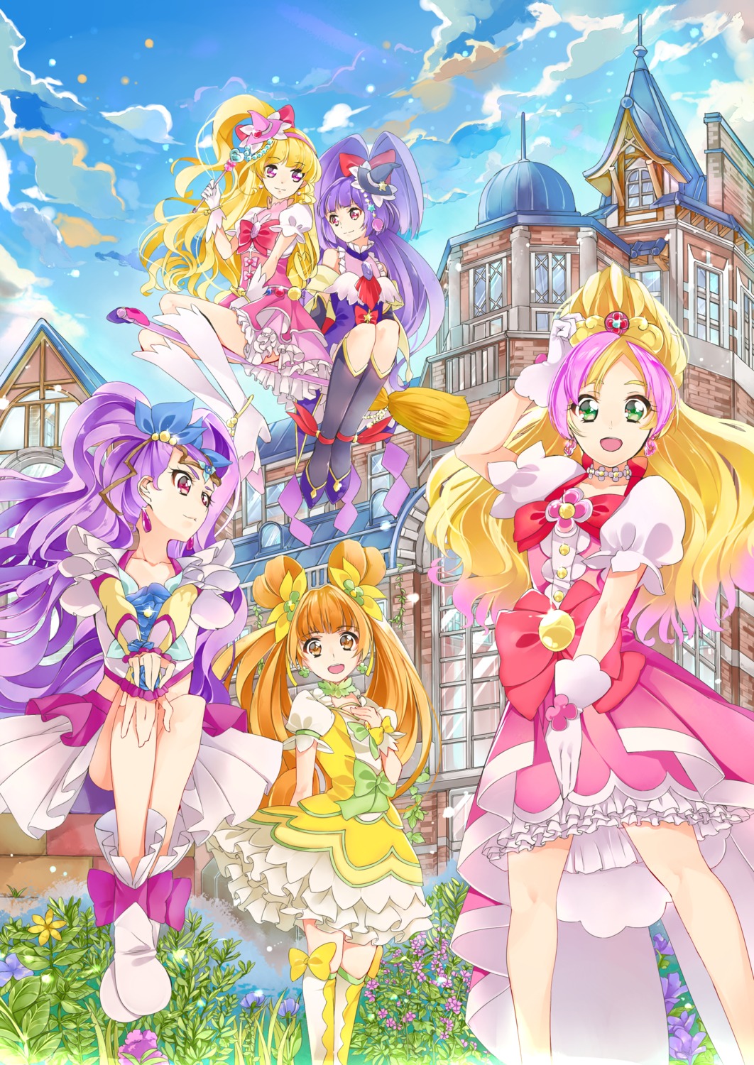 yuutarou (pixiv822664) dokidoki! precure go! princess pretty cure mahou ...