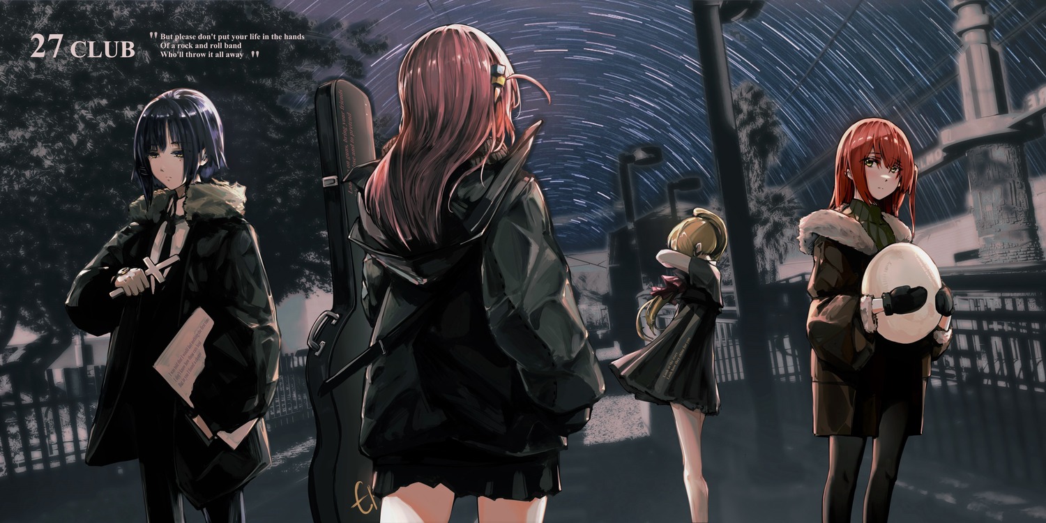 miao ao tian bocchi the rock! gotou hitori ijichi nijika kita ikuyo ...