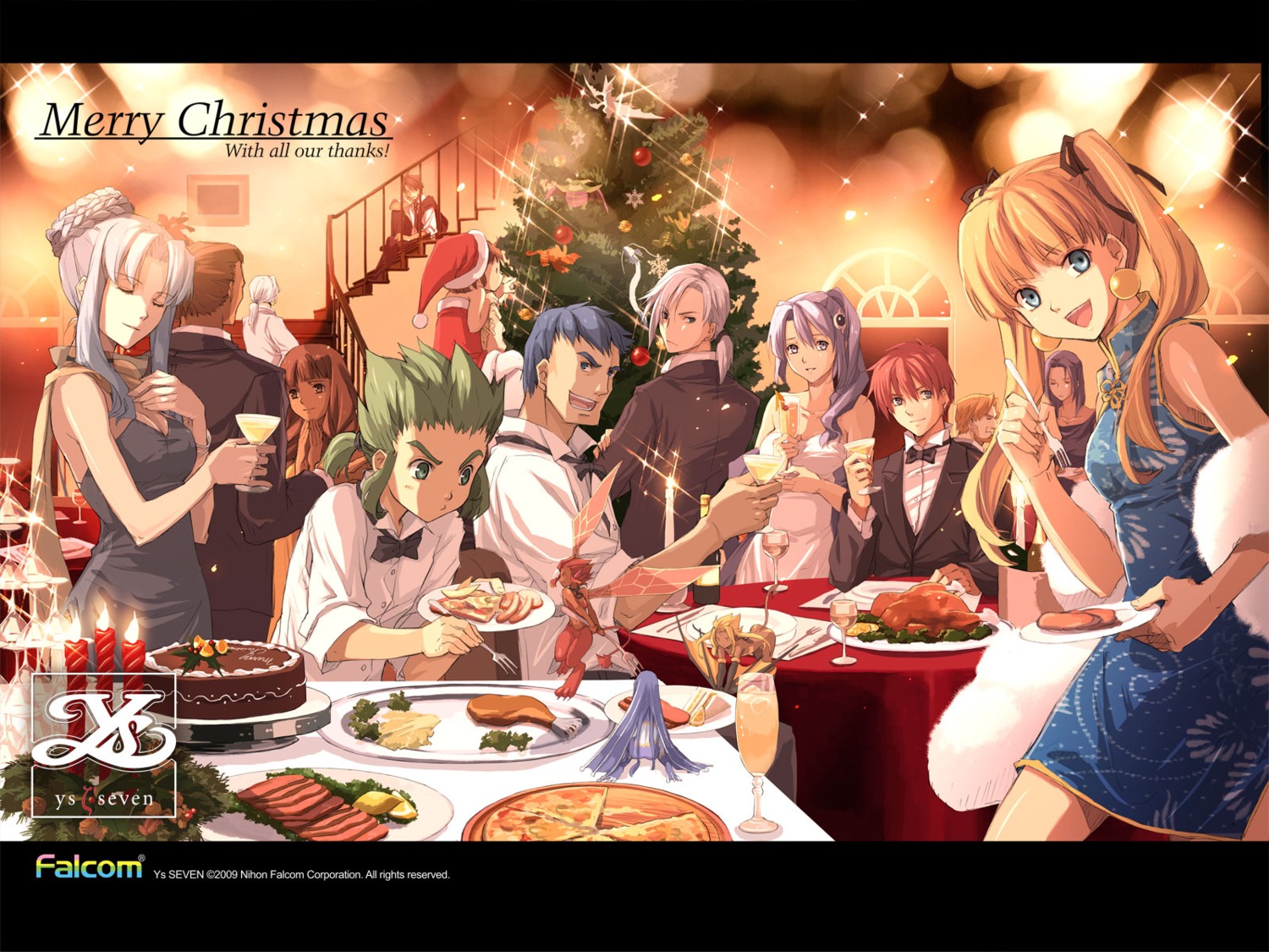 falcom ys ys seven adol christin aisha (ys) cruxie dogi elk (ys) jue ...