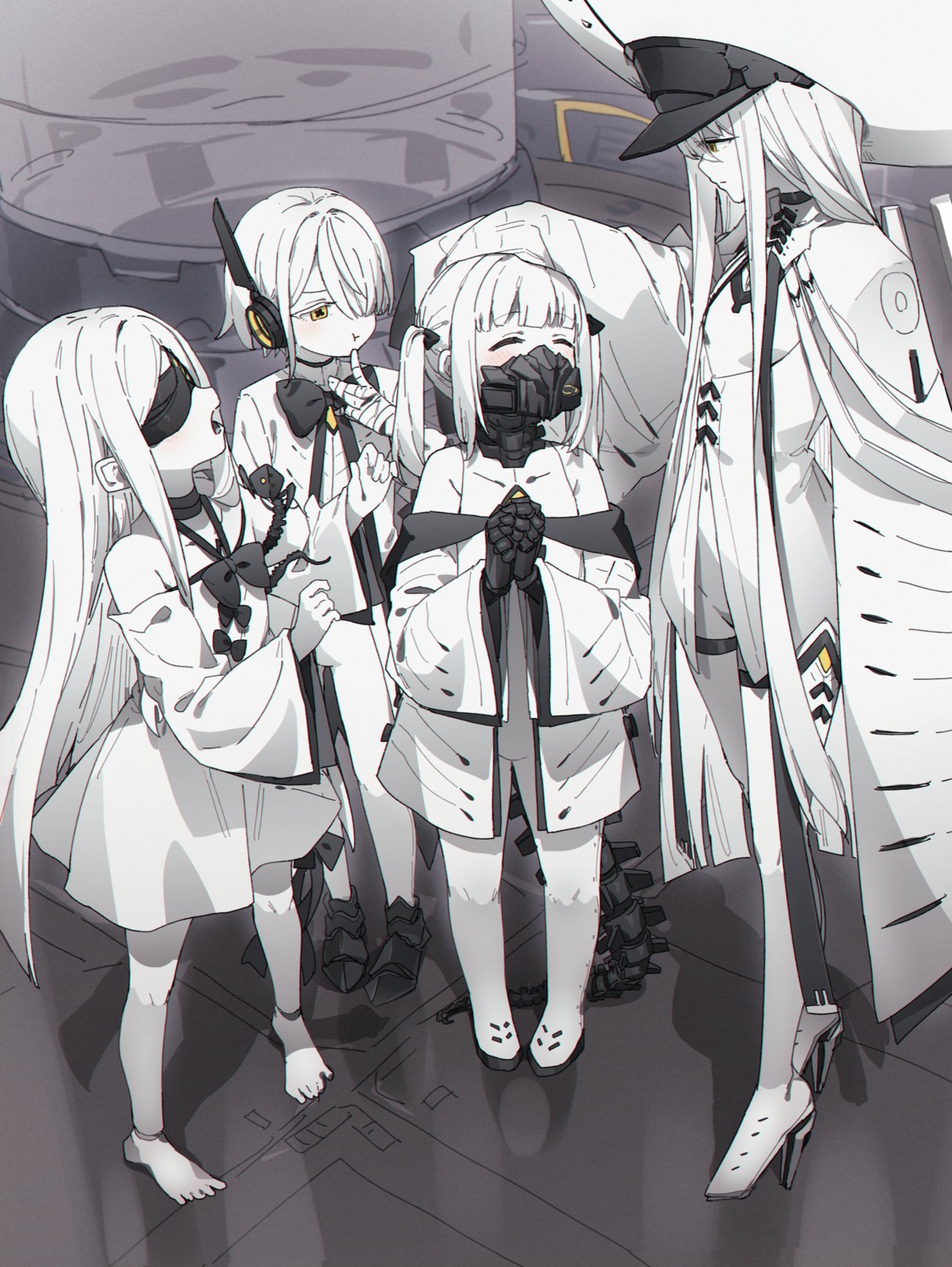 kusaka shi blue archive ein (blue archive) malkuth (blue archive) ohr ...