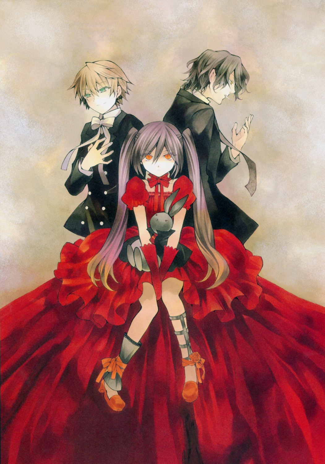 mochizuki jun pandora hearts alice (pandora hearts) gilbert nightray oz ...