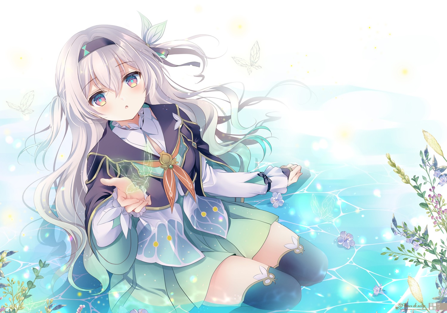 shirogane hina honkai: star rail firefly thighhighs wet | #1210232 ...