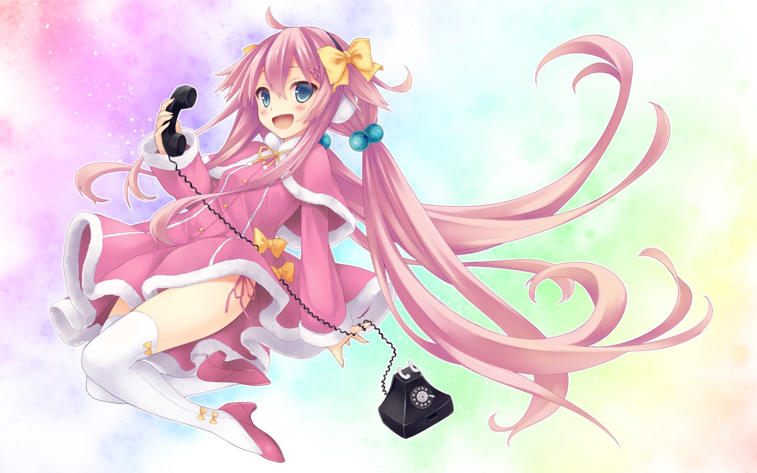 ryo (botsugo) christmas thighhighs wallpaper | #280885 | yande.re