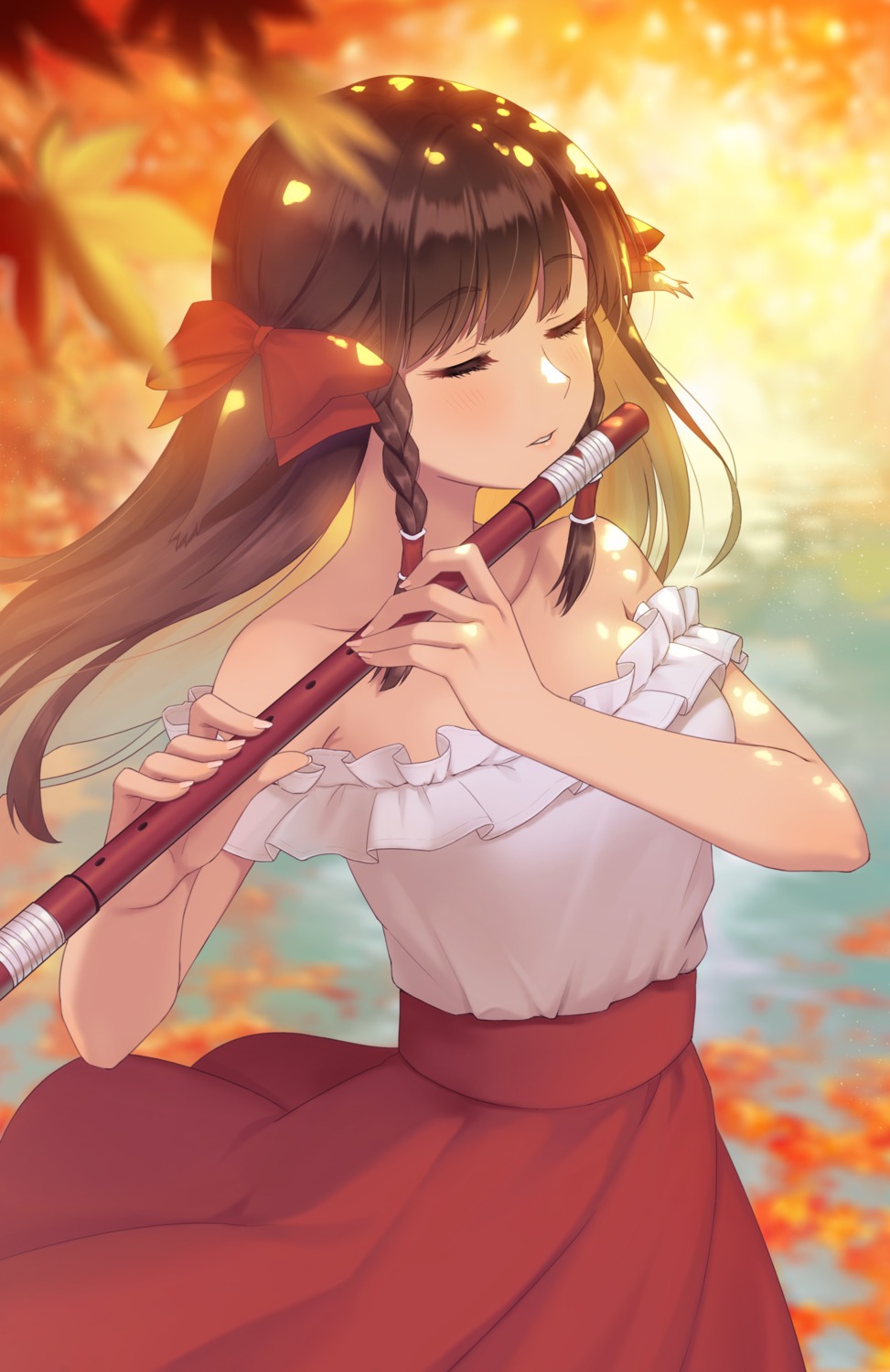 fukuro ko (greentea) utawarerumono rurutie (utawarerumono) animal ears ...