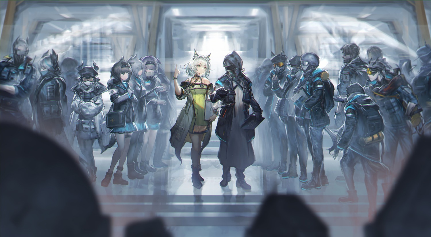 jell (jell y fish) arknights doctor (arknights) kal'tsit (arknights ...