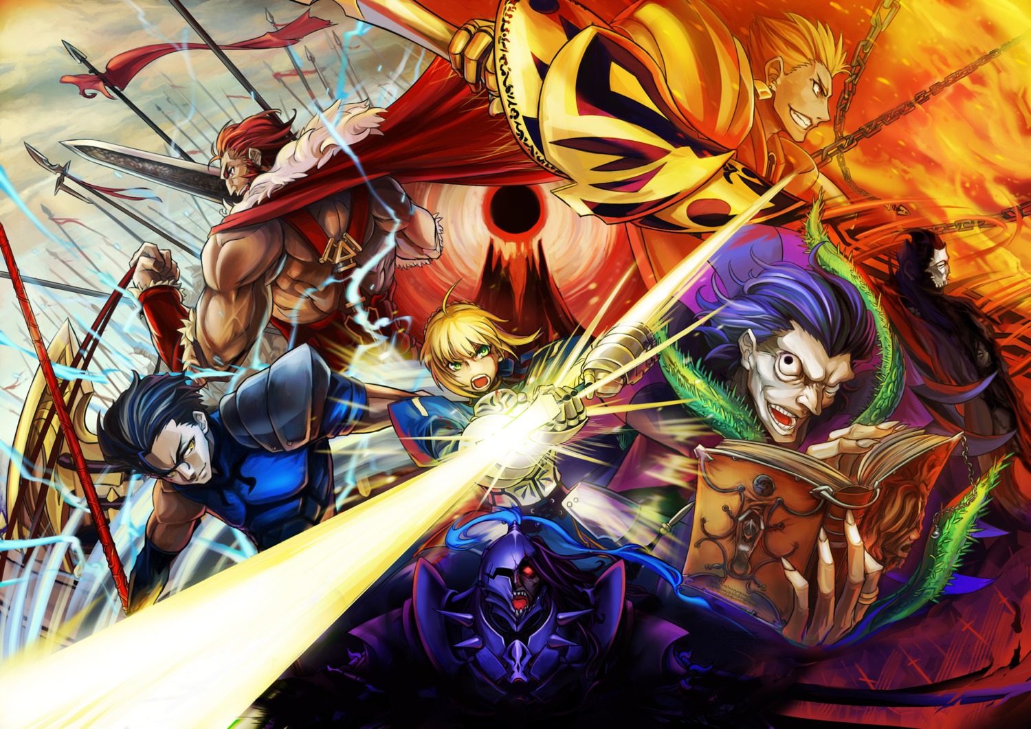 todee fate/stay night fate/zero assassin (fate/zero) berserker (fate ...