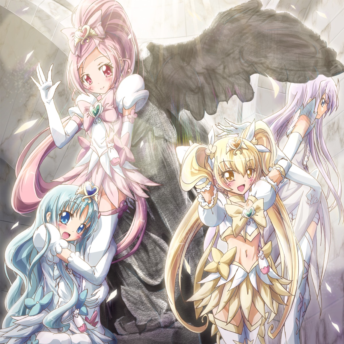 inoshishi heartcatch pretty cure! pretty cure hanasaki tsubomi kurumi ...