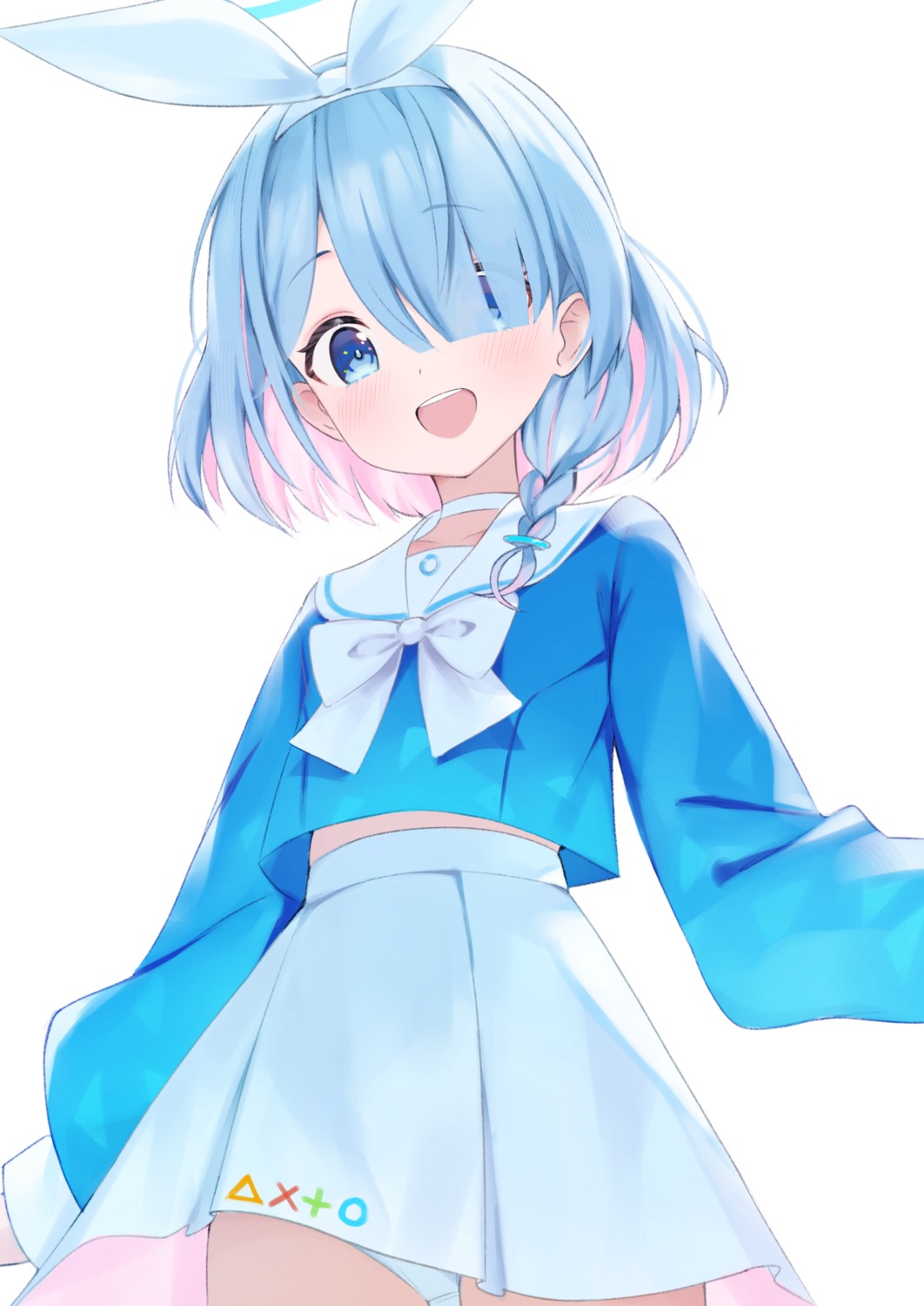 rei (ilust9999) blue archive arona (blue archive) artist revision halo ...