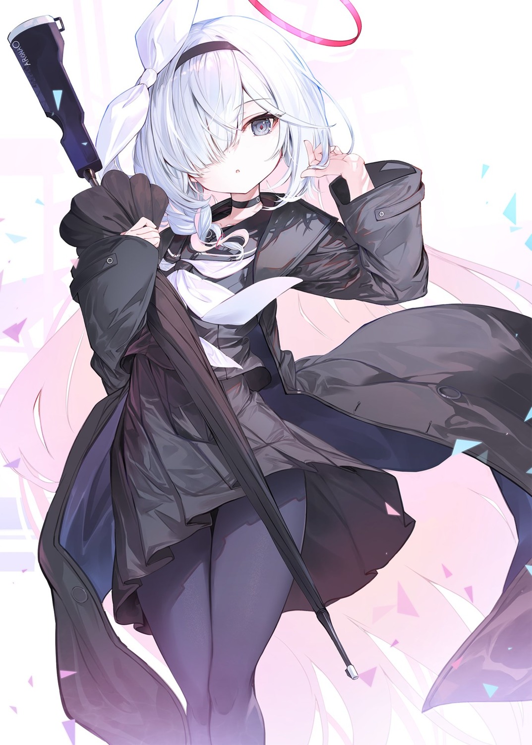 fal maro blue archive arona (blue archive) plana (blue archive) gun ...