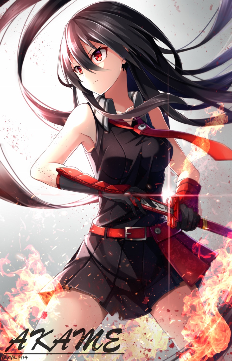 rin yuu akame ga kill! akame dress sword | #312291 | yande.re