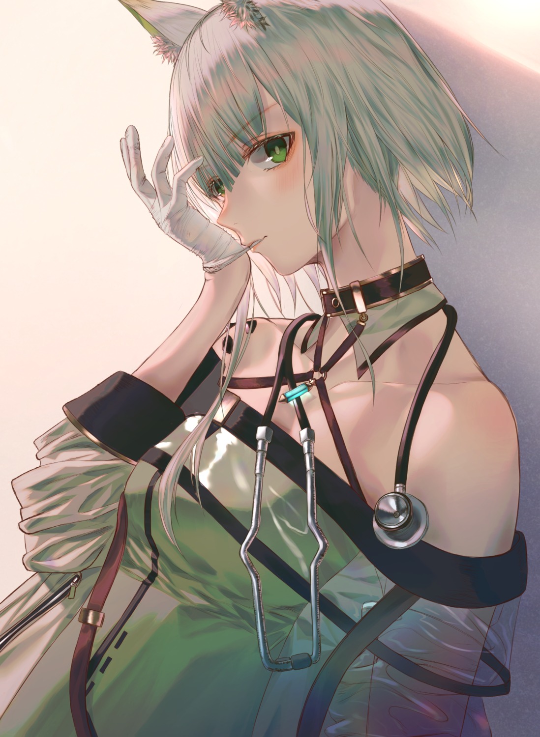 xi-u arknights kal'tsit (arknights) animal ears | #707589 | yande.re