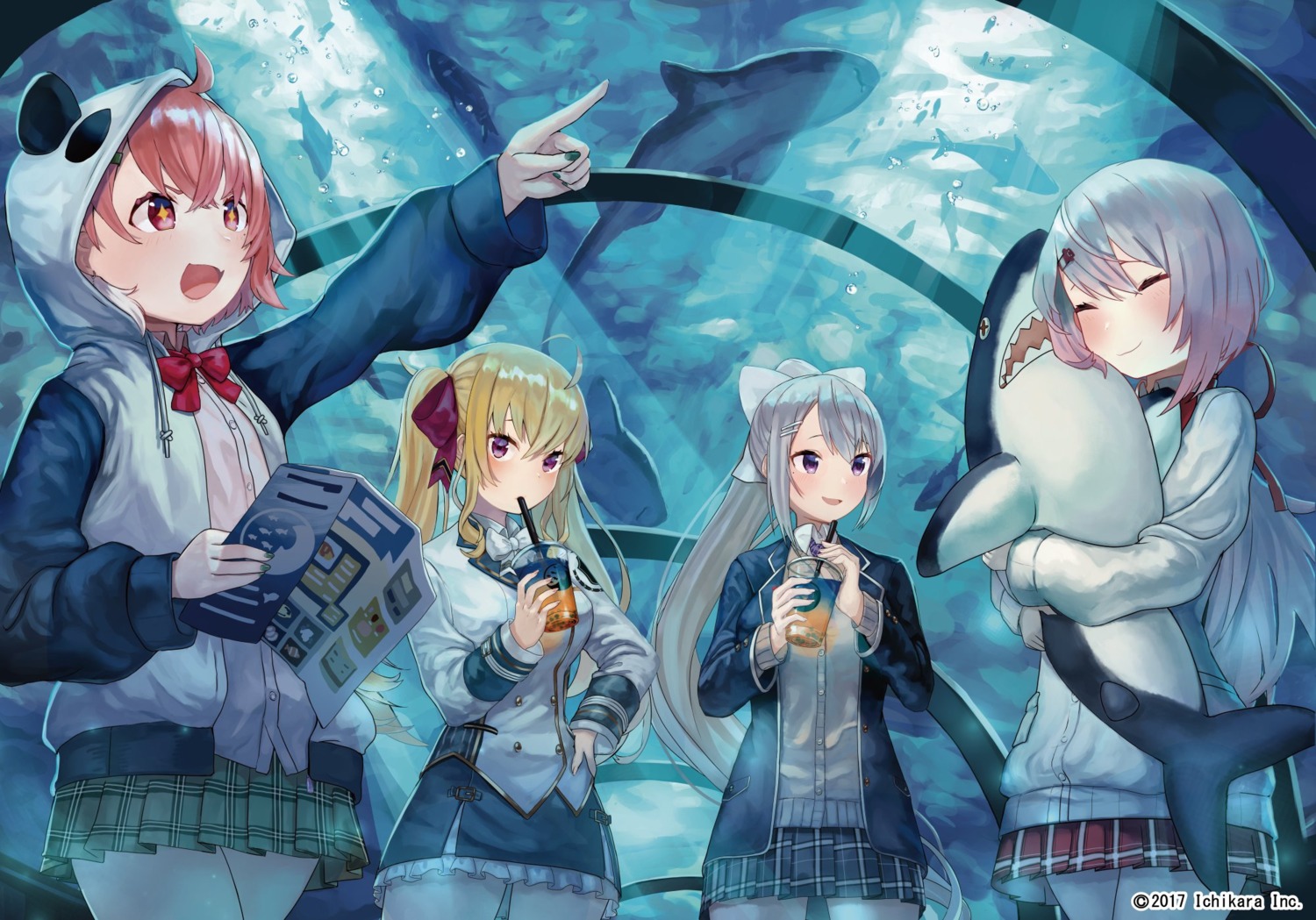 nijisanji higuchi kaede sasaki saku shiina yuika takamiya rion animal ...