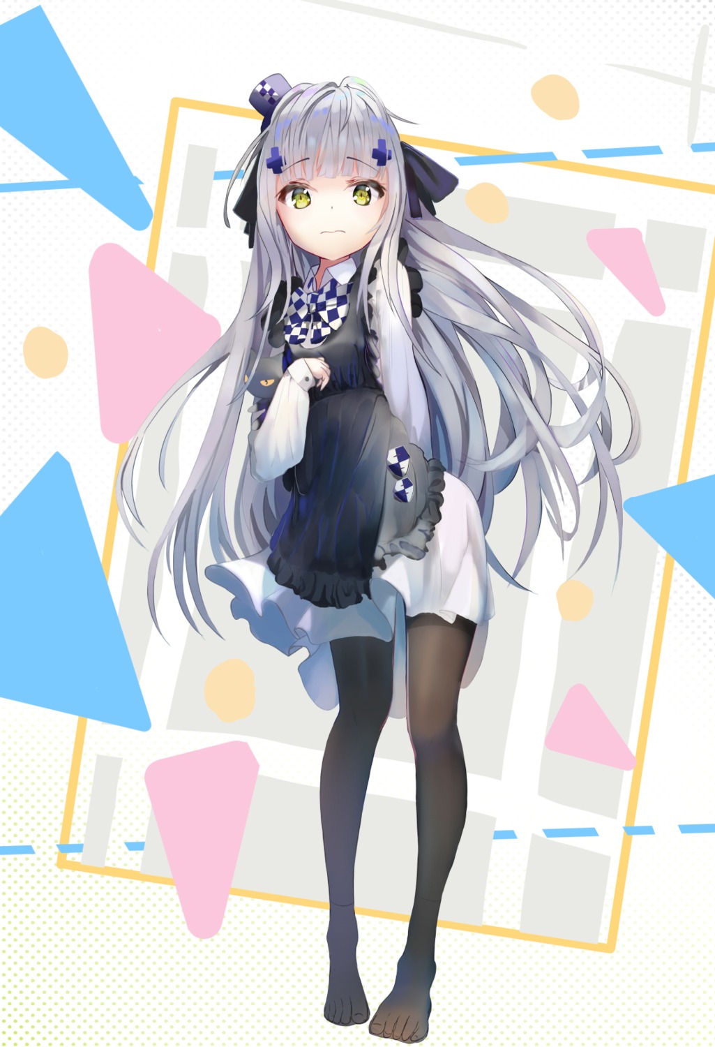 fuenyuan girls frontline hk416 (girls frontline) dress feet neko ...